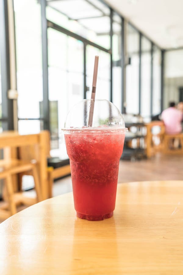 Iced raspberry soda stock image. Image of lime, berry - 103042395