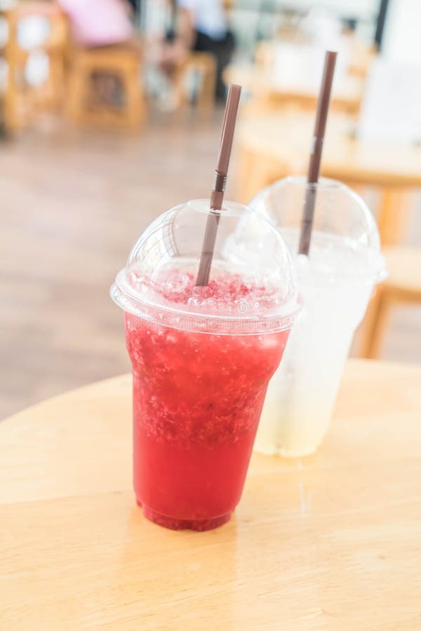 Iced raspberry soda stock image. Image of fruity, juice - 103600585