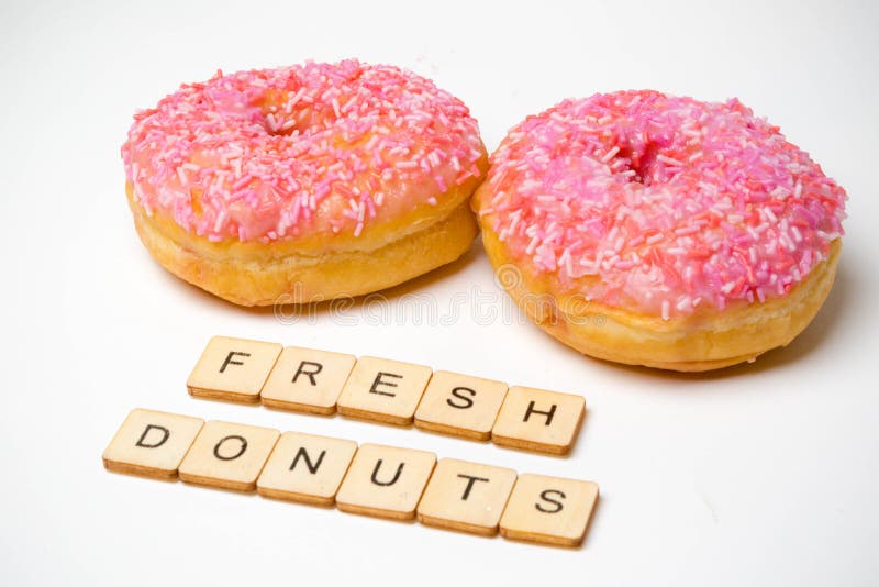 Iced Ring Donuts stock image. Image of fresh, glazed - 227347255
