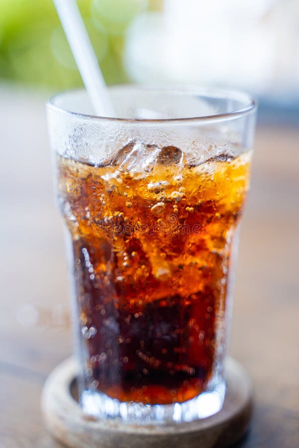 Iced Soft Drink Fresh for Drink Stock Photo - Image of straw, fresh ...