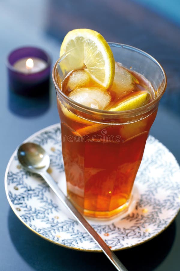 Iced tea stock photo. Image of icecube, glass, isolated - 10312934