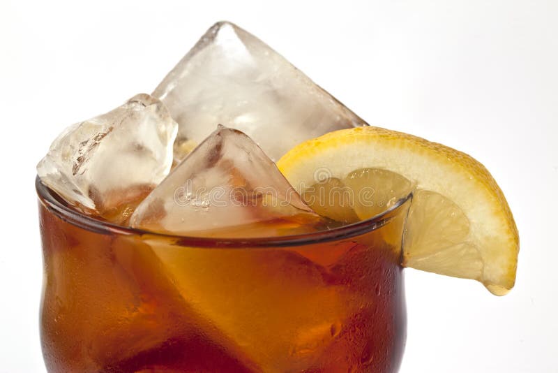 Iced tea stock photo. Image of cold, cocktail, cubes - 20003968