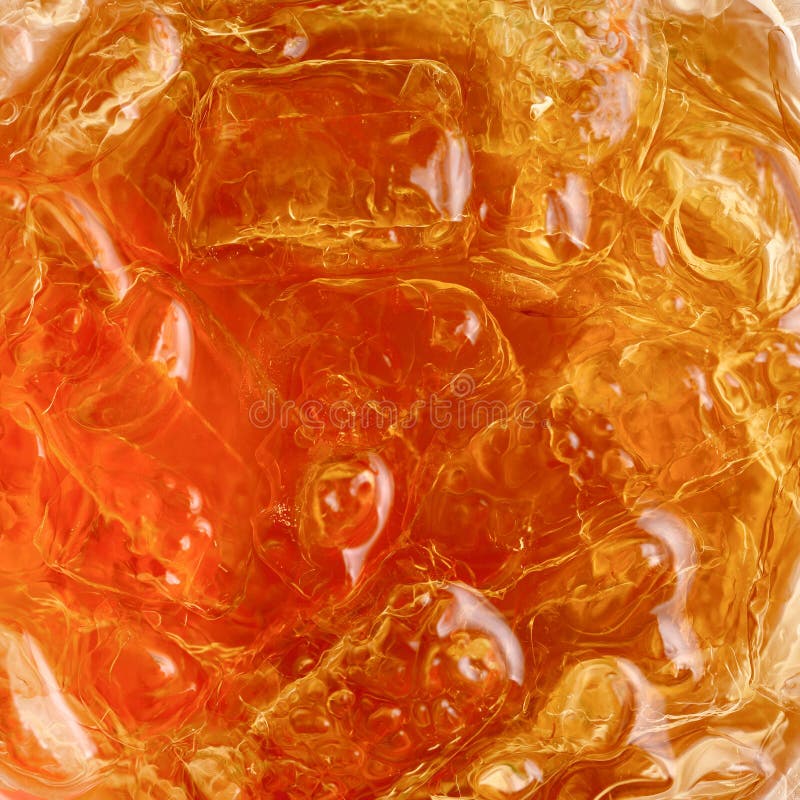 Iced Tea stock image. Image of orange, close, drink, frozen - 45566743