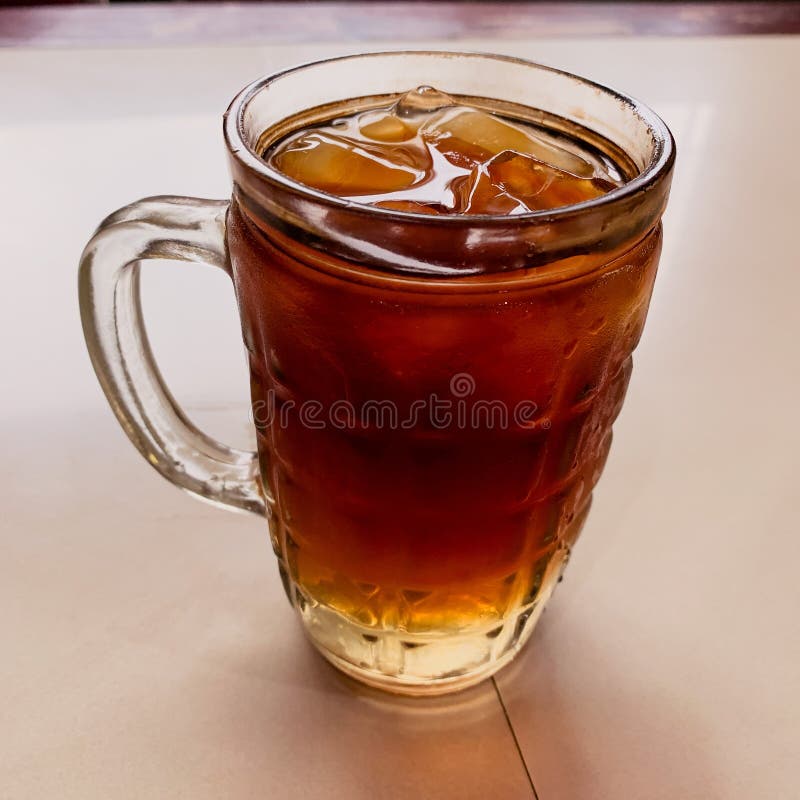 Fresh Iced Tea during the Day Stock Photo - Image of drink, coffee ...