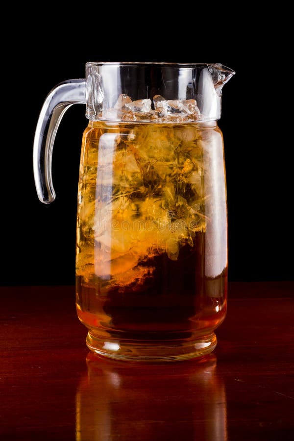 Iced tea pitcher stock photo. Image of cold, alcoholic - 29249206