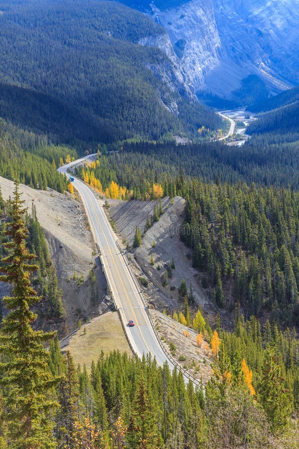 Icefields Parkway, Alberta, Canada Stock Photo - Image of outdoor ...