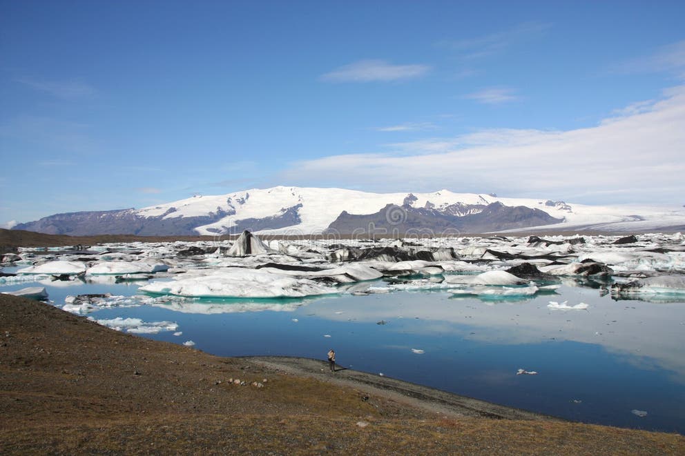 Iceland stock image. Image of summertime, vatnajokull - 13535013