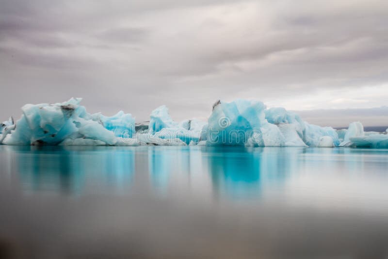 Iceland ice stock photo. Image of reflections, lagoon - 104841646