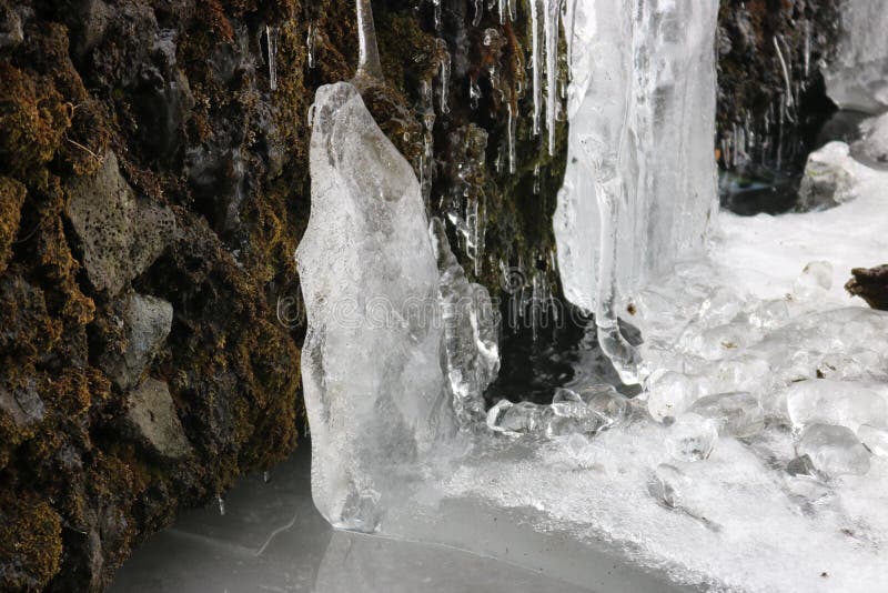 Iceland Ice Formation stock image. Image of structure - 171716901