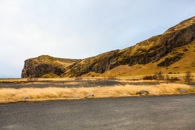 Landscape Dull Textured Background Template, Abstract Info Graphics ...