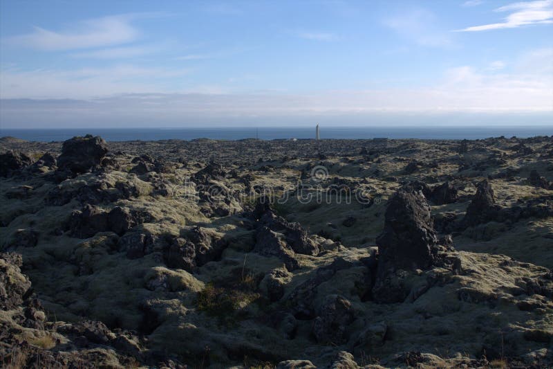 Outwash Plain - Sandur, Skaftafell and Glaciers of Iceland Stock Photo ...