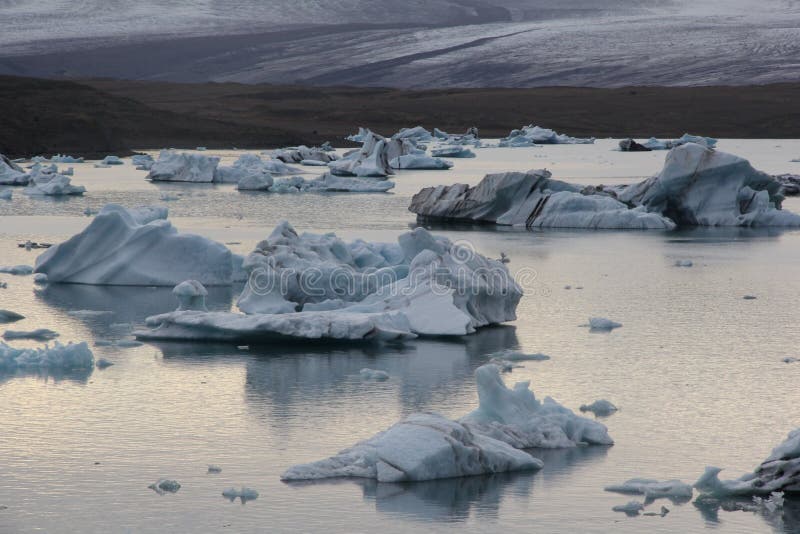 Iceland Landscapes with Greenery and Water Stock Image - Image of ...