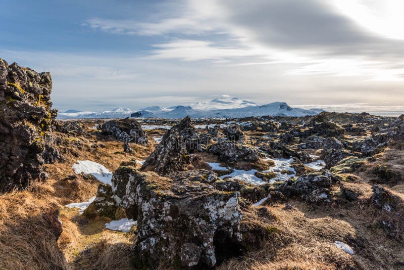 Iceland stock image. Image of covered, sharp, rock, glacier - 88815021