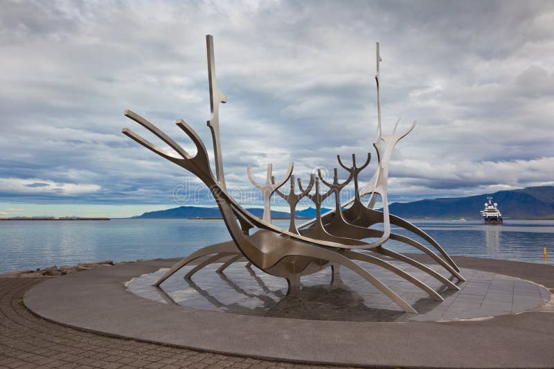 Solfar Monument in Reykjavik, Iceland Editorial Image - Image of ...