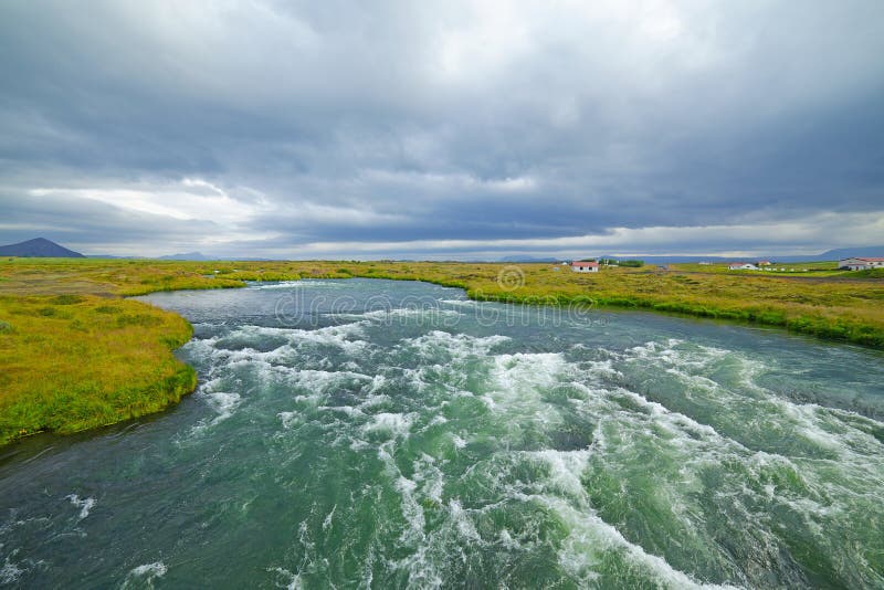 Iceland River stock photo. Image of religion, cross, country - 30811554