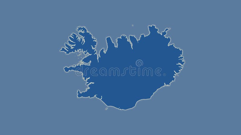 Iceland - Solid. Composition Stock Illustration - Illustration of ...