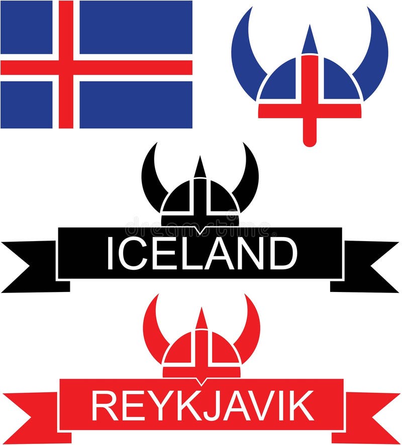 Iceland stock vector. Illustration of traditional, building - 51107024