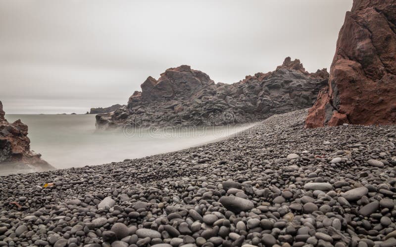 Icelandic Beach stock image. Image of geology, nature - 35992339