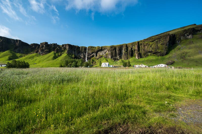 Icelandic countryside stock photo. Image of meadow, travel - 59305600