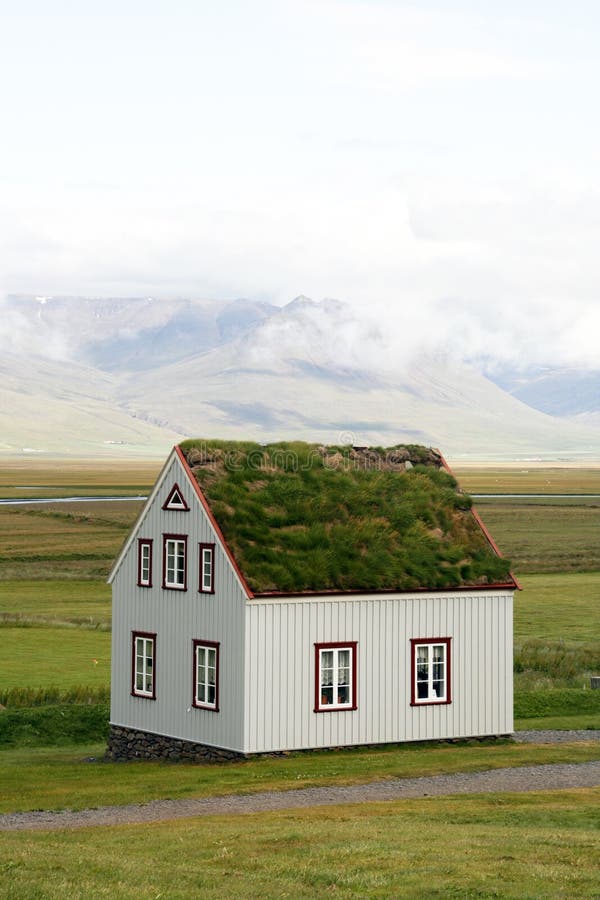 Icelandic house stock image. Image of traditional, window - 10588613