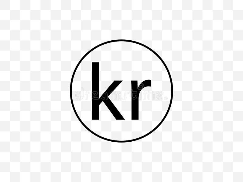 Icelandic Krona Icon. Vector Illustration, Flat Design Stock ...