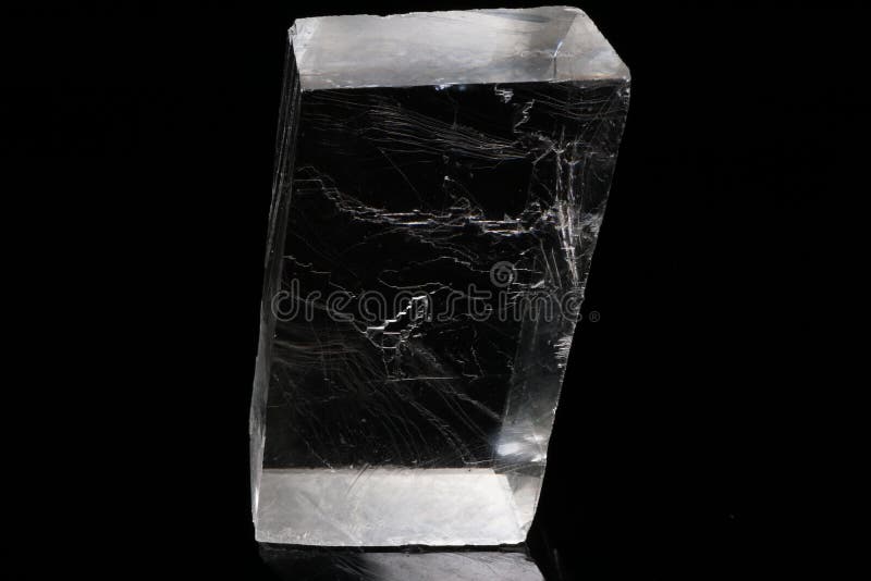 Icelandic Spar stock photo. Image of mineral, clear, icelandic - 75105778