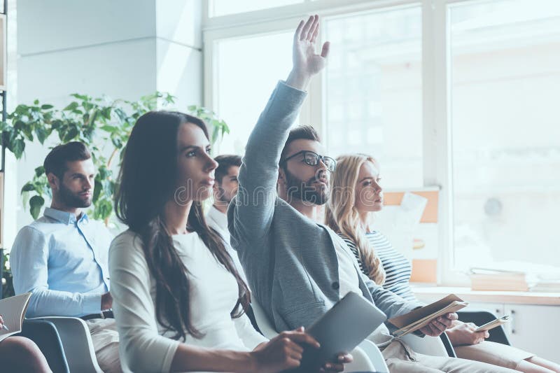 Ich habe eine Frage! stockbild. Bild von kreativität - 46108721