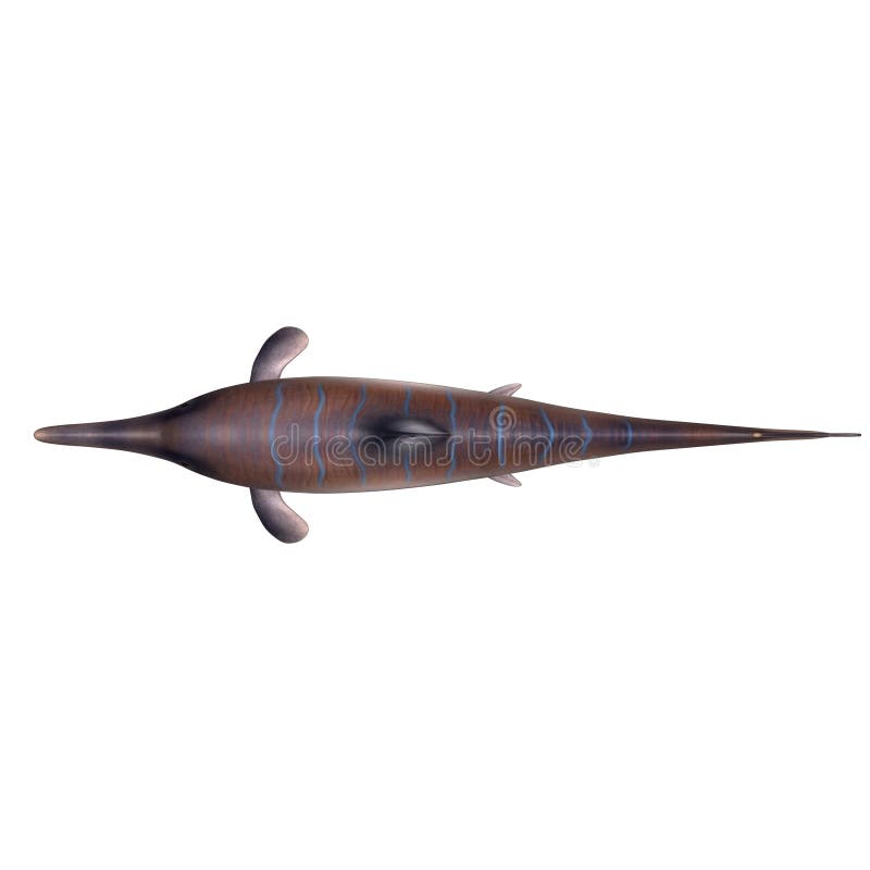 Herrerasaurus Dinosaur, Photorealistic Representation. Side View Stock ...