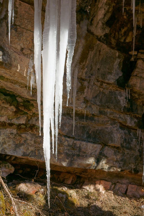 Icicle stock image. Image of close, spiculate, icicles - 48237261