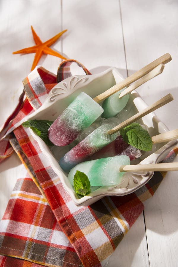 Icicle multicolored stock photo. Image of multi, flavor - 53427458