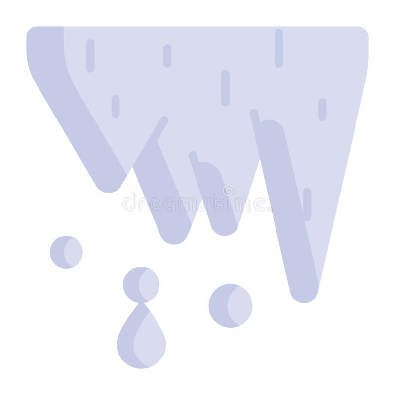Icicle Vector Icon Design, Easy To Use Stock Illustration ...