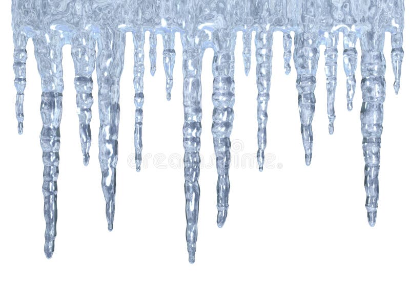 Icicles stock illustration. Illustration of icicle, shine - 3635229