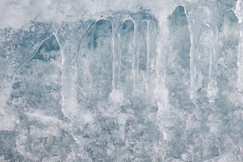 Cyan icicles stock photo. Image of south, polar, bite - 10359354