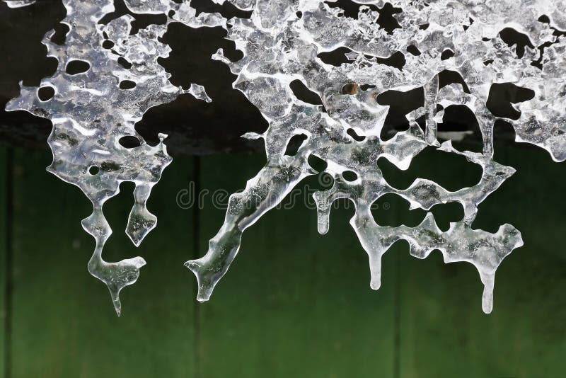 Icicles in a pattern stock image. Image of icicle, spring - 67526231
