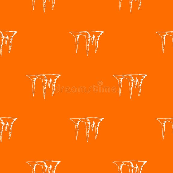 Icicles pattern seamless stock vector. Illustration of closeup - 98935816