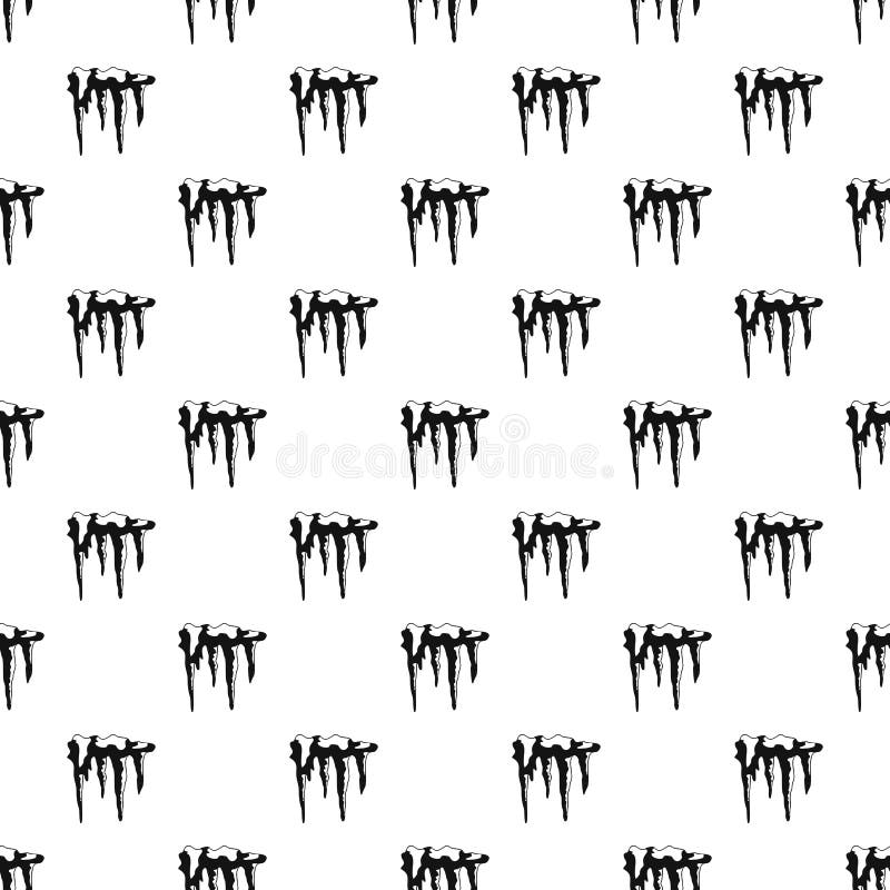 Icicles pattern vector stock vector. Illustration of xmas - 91195983