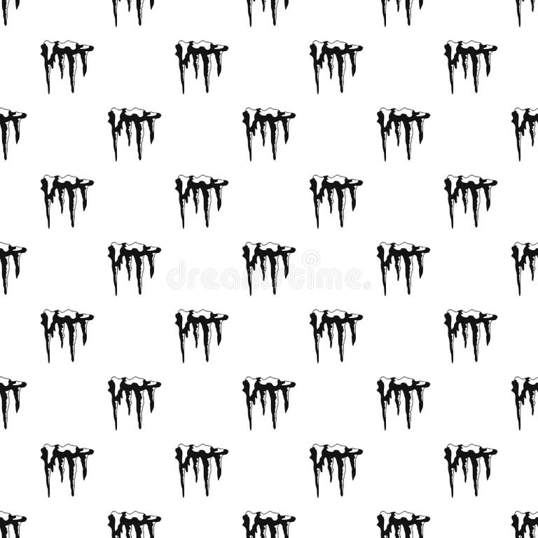 Icicles pattern vector stock vector. Illustration of xmas - 91195983