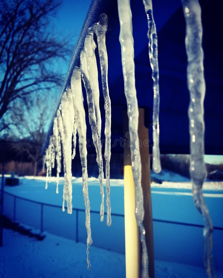 Winters effect stock image. Image of icicles, winters - 111501603