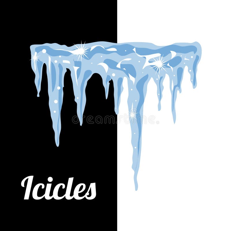 Icicles, Vector Set Illustration for Your Design Stock Vector ...