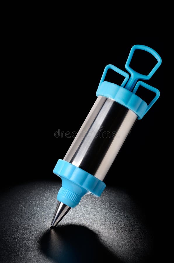 Icing pen stock photo. Image of blue, black, frosting - 32989478