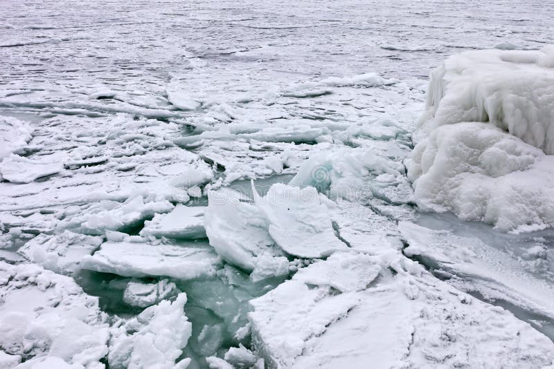 Icing sea stock image. Image of still, ocean, silence - 23218389
