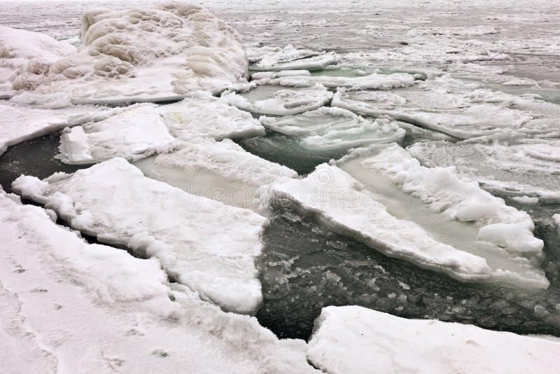 Icing sea stock image. Image of view, still, freeze, snow - 23259333