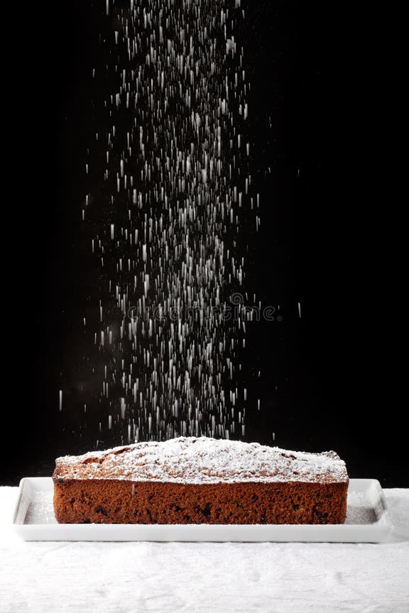 Icing sugar falling stock photo. Image of baked, movement - 22458626