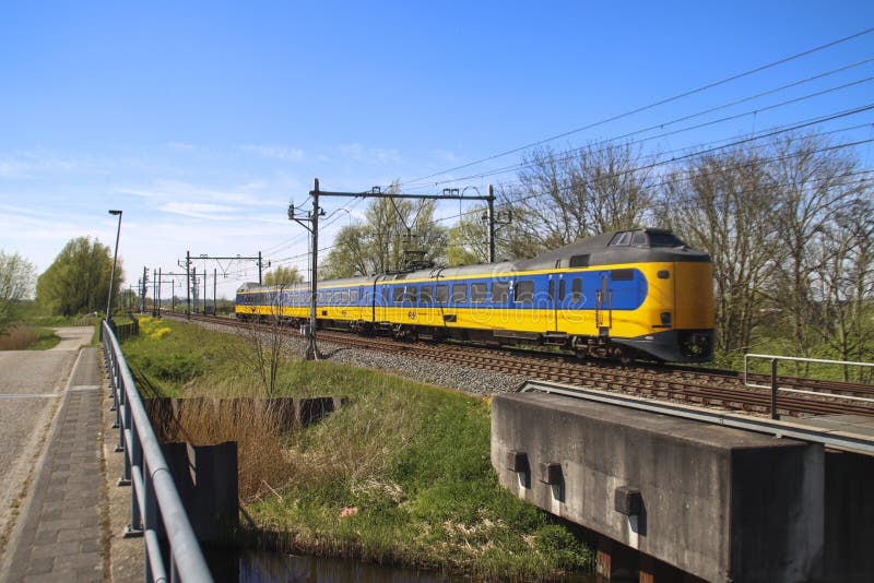 ICM Koploper Intercity of NS on Track in Driebruggen Editorial ...