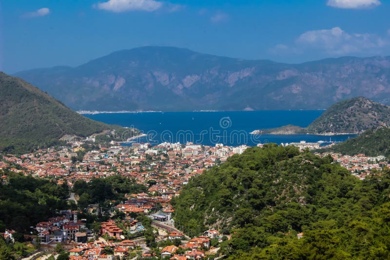 Turkish Riviera Turunc - Marmaris Stock Photo - Image of relaxation ...