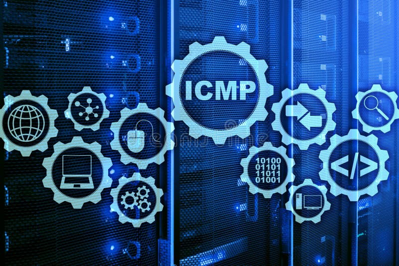 ICMP. Internet Control Message Protocol. Network Concept Stock ...