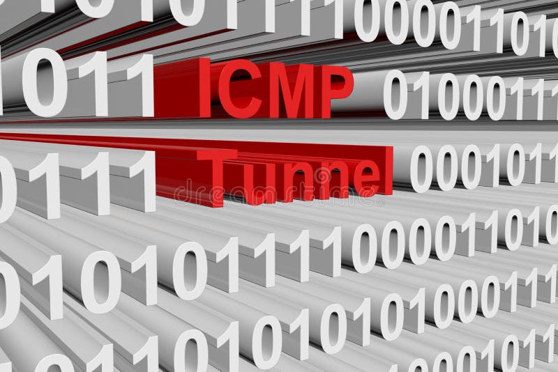 ICMP. Internet Control Message Protocol. Network Concept. Server Room ...
