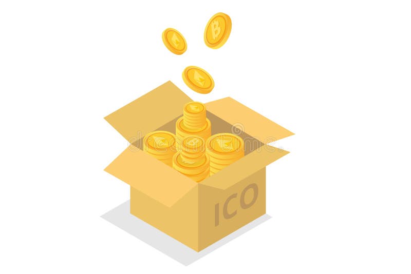 Ico Concept, Initial Coin Offering. Editorial Stock Photo ...