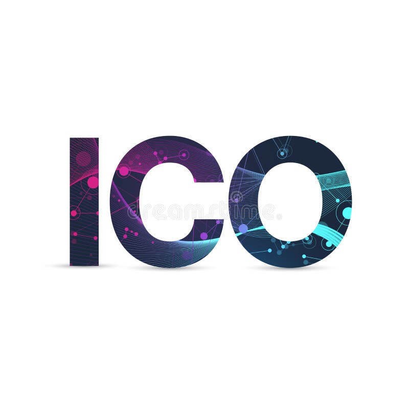ICO Initial Coin Offering Infographic Web Banner. Initial Coin Offering ...