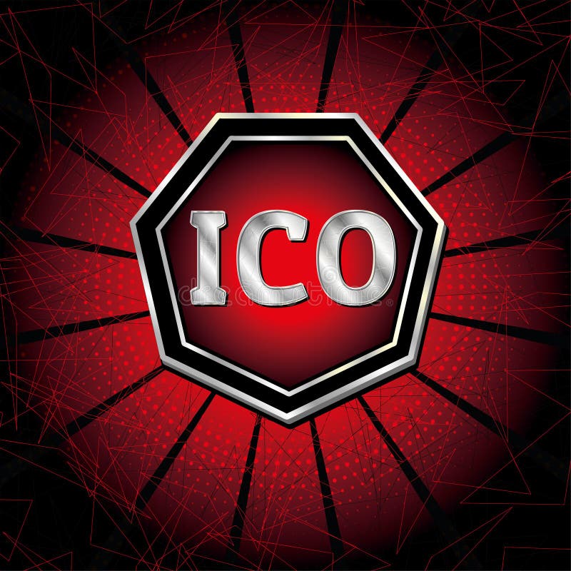 ICO and Token Conceptual Design and Template. Stock Vector ... ICO and Token Conceptual Design and Template. Stock Vector ...